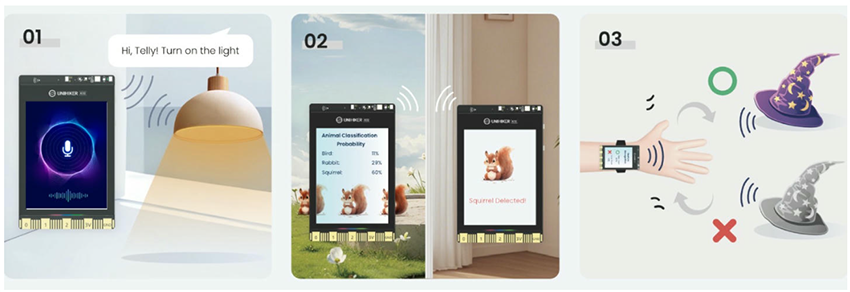 UNIHIKER K10 AI Coding Board - DFRobot | Mouser