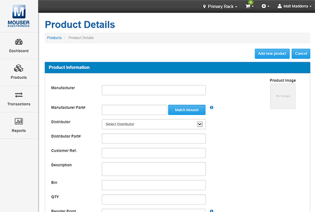 Inventory Management by Mouser