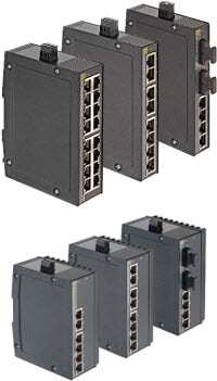 Ha-VIS econ Ethernet Switches - Harting | Mouser
