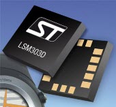 LSM303 3D Accelerometers/Magnetometer Models - STM | Mouser