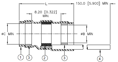 TE Connectivity SolderSleeve Shield Terminators | Mouser
