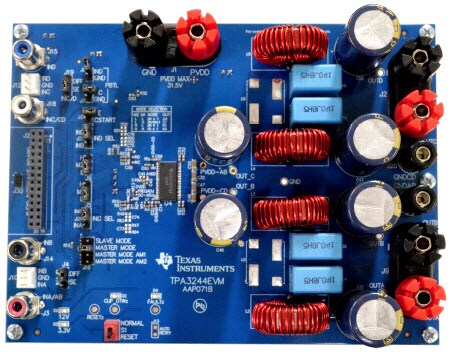 TPA3244 Ultra-HD Pad Down Class-D Amplifiers - TI | Mouser