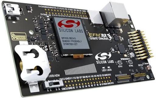 AI on the Edge: SiLabs EFM32 Giant Gecko S1 GG11 Kit | Mouser
