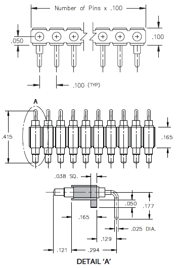 829 Spring-Loaded Connectors - Mill-Max | Mouser