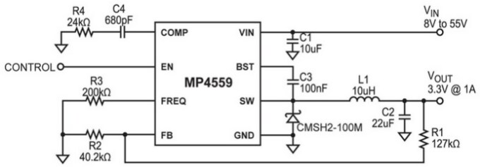 MP4559 Step-Down Converters - MPS | Mouser
