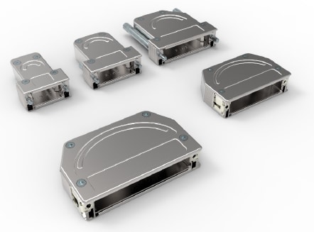 Standard & Quick Lock D-Sub Backshell - TE Connectivity | Mouser