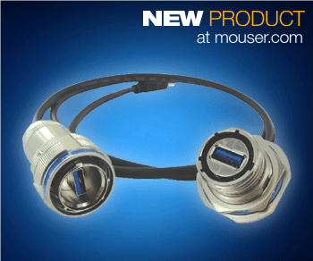 Mouser Now Stocking Amphenol PCD Harsh Environment USB 3.0 Connection ...