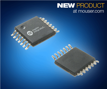 Maxim’s Ultra-Small, 8-/10-/12-Bit Buffered Output MAX5813/14/15 Quad-Channel DACs Now at Mouser