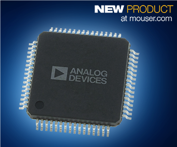 Mouser Delivers Analog Devices AD7768 8-Channel, 24-Bit, Simultaneous ...