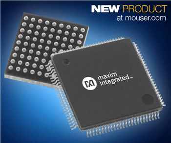 Mouser Delivers Small, Low-Power MAX3262x Microcontrollers from Maxim ...