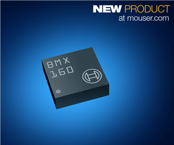 Mouser Now Stocking Ultra-Tiny Bosch BMX160 9-Axis Sensor for AR/VR ...
