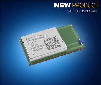 Now at Mouser: Panasonic’s PAN9026 Dual-Mode Wi-Fi and Bluetooth 5 ...