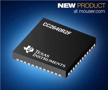 Mouser Offers TI’s CC2640R2F SimpleLink Bluetooth 5 MCU for IoT ...