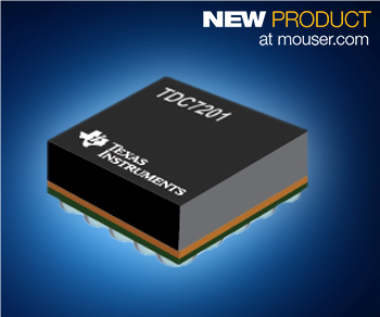 Mouser Now Shipping Texas Instruments’ TDC7201 Time-to-Digital ...