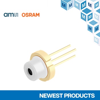 New at Mouser: ams OSRAM Metal Can TO56 PLT5 522FA_P Green Laser Diode ...