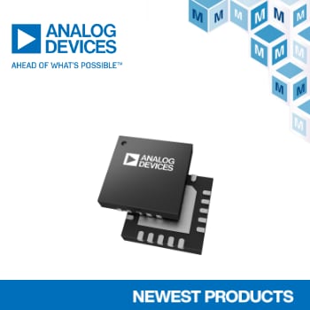 Now at Mouser: Analog Devices' MAX40109 Low-Power Precision Sensor Interface SoC for Pressure ...