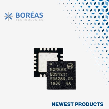 Boréas Technologies BOS1211 CapDrive Piezo Haptic Driver, Now at Mouser ...