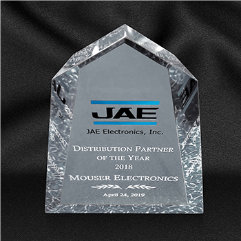 Mouser Named Top US Distributor by JAE Electronics