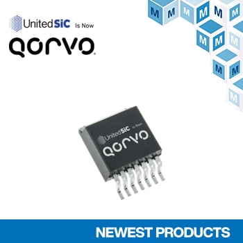 Mouser Now Stocking UnitedSiC (now Qorvo) UF3N170400B7S 1700V SiC JFET