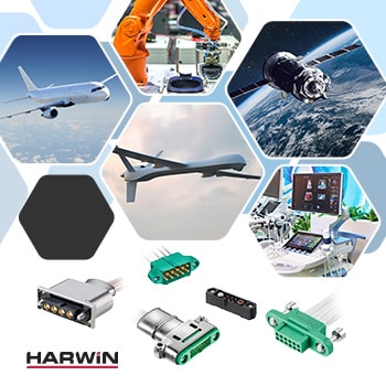 Harwin High-Reliability Connector Solutions, Available from Mouser, Enable Engineers to Push ...