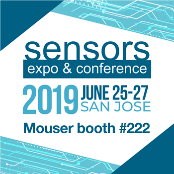 Mouser Electronics Displays New Sensor Tech at Sensors Expo 2019