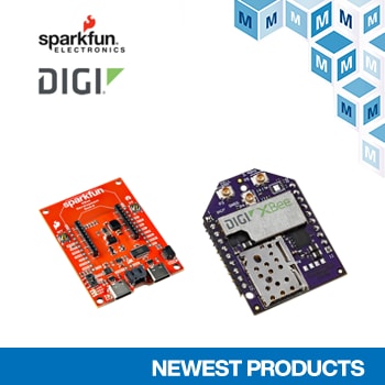 SparkFun XBee Development Boards, Now at Mouser, Enable Rapid Prototyping with Digi XBee 3 ...