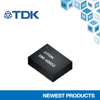 TDK InvenSense's IIM-42653 SmartIndustrial MotionTracking Device, Now ...
