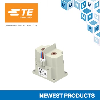 TE Connectivity’s ECPx50B High Voltage Contactors, Now Available at Mouser, Deliver Safe and ...