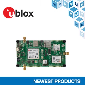 Mouser Now Offering u-blox XPLR-HPG-2 Explorer Kit for Rapid ...