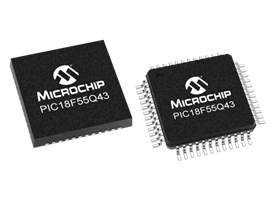Microchip PIC18-Q43 8-Bit Microcontrollers for Real-Time Control Now at Mouser