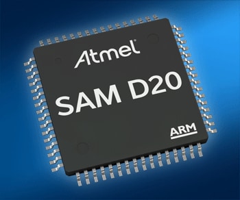 Touch the SleepWalking Atmel SAM-D20 MCU from Mouser with Single Cycle Multiply
