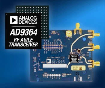 Mouser Shipping the New Analog Devices AD9364 Wideband RF Transceiver