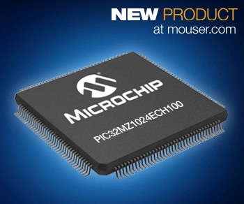 Microchip PIC32MZ Microcontroller in Stock at Mouser is One Fast Number ...