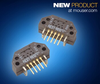 High-Resolution Avago AEDT-981x Encoders Now at Mouser