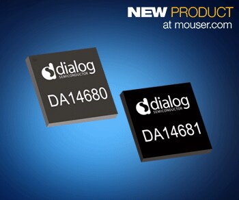 Mouser Stocks First Single-Chip Solutions for Wearables with Dialog’s SmartBond DA14680/DA14681 ...