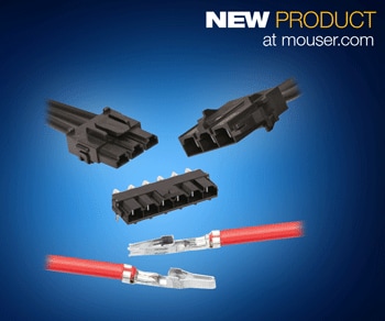 Mouser Gets Fit with Molex’s 50A High-Current Mini-Fit Sr. Connectors for Wire-to-Wire and Wire ...