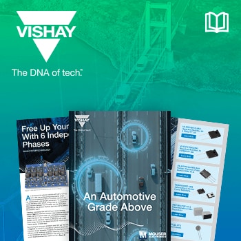 New eBook from Vishay and Mouser Highlights New Applications for Automotive Grade Electronic ...