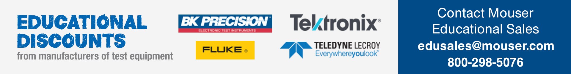 Mouser Educational Sales | Mouser