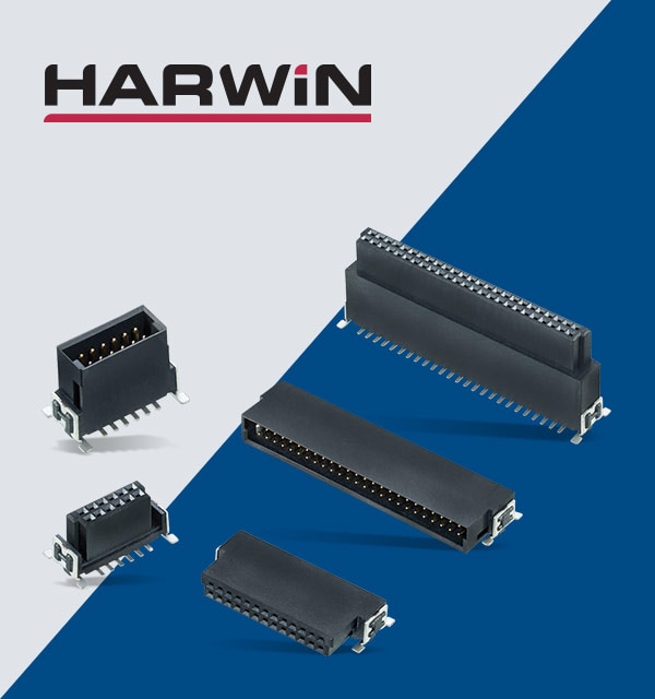 Harwin의 커넥터로 연결 장치를 완성하세요